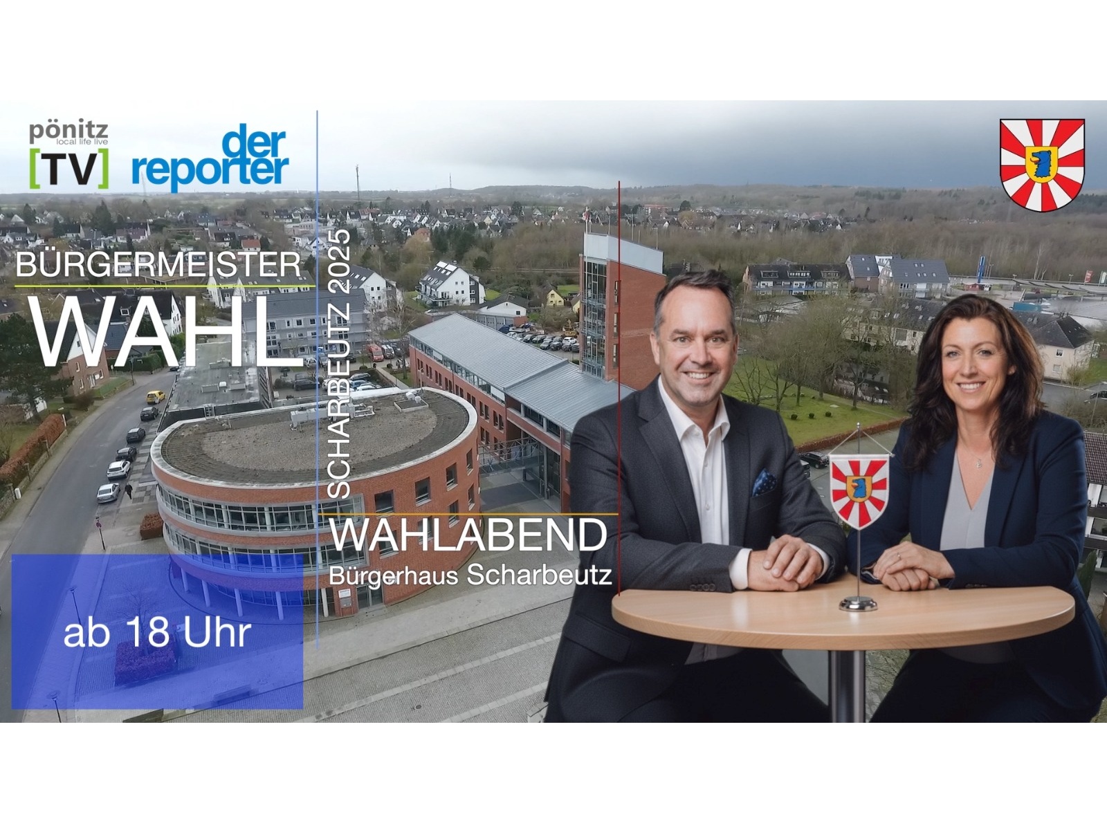 Bürgermeisterwahl in Scharbeutz: Der Wahlabend und die Ergebnisse live ...